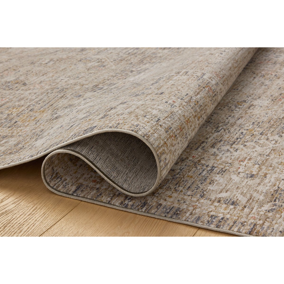 Chris Loves Julia x Loloi Ida Taupe / Multi Area Rug & Reviews | Wayfair